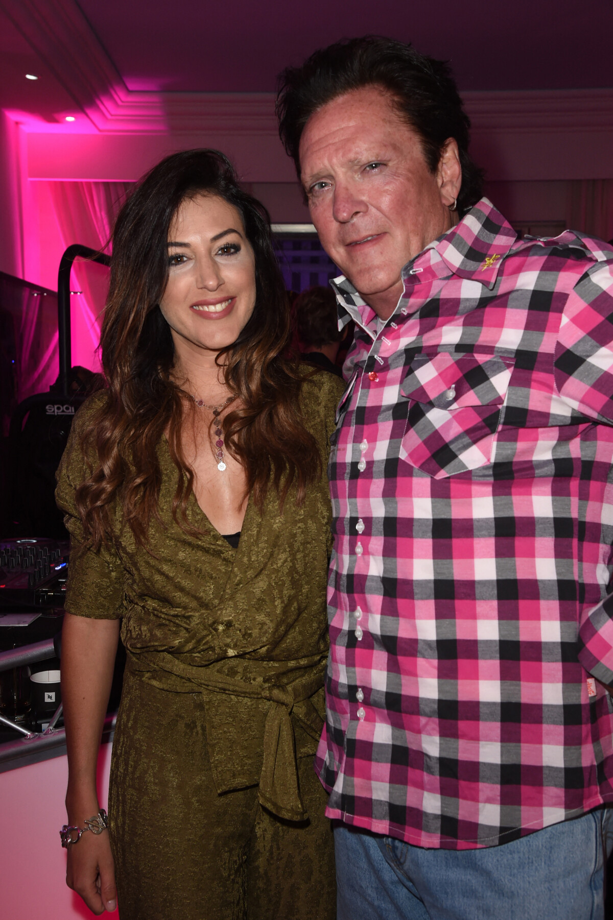 Photo : La Dj Audrey Simon et Michael Madsen - Soirée du film "Trunck ...