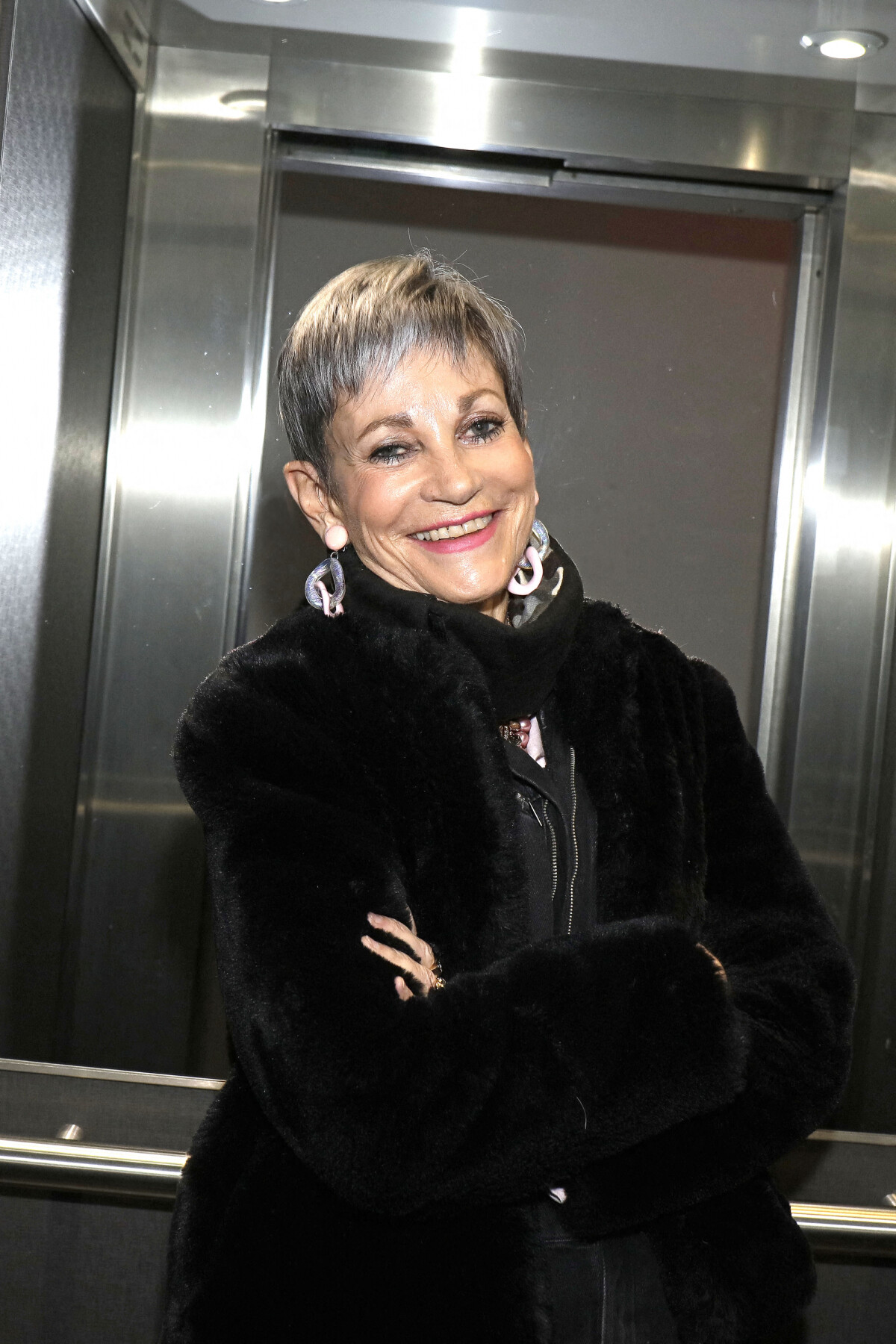 Photo : Portrait de Isabelle Morini-Bosc en marge de l'enregistrement ...