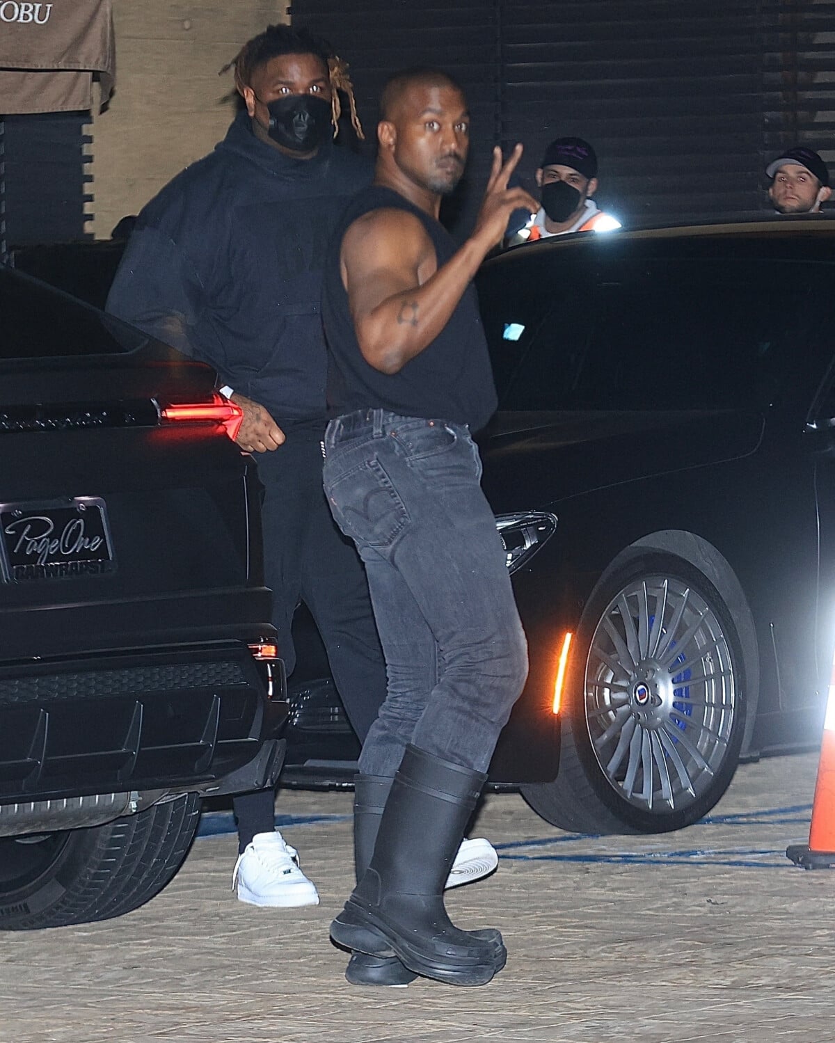 Photo : Kanye West (ye) et Chaney Jones, la copie de K. Kardashian, à ...