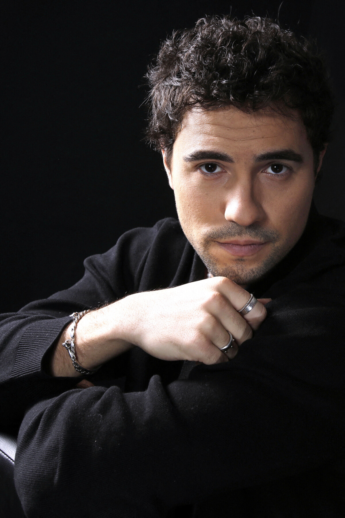 Photo : Portrait de Olivier Dion lors de l'enregistrement de l'émission ...