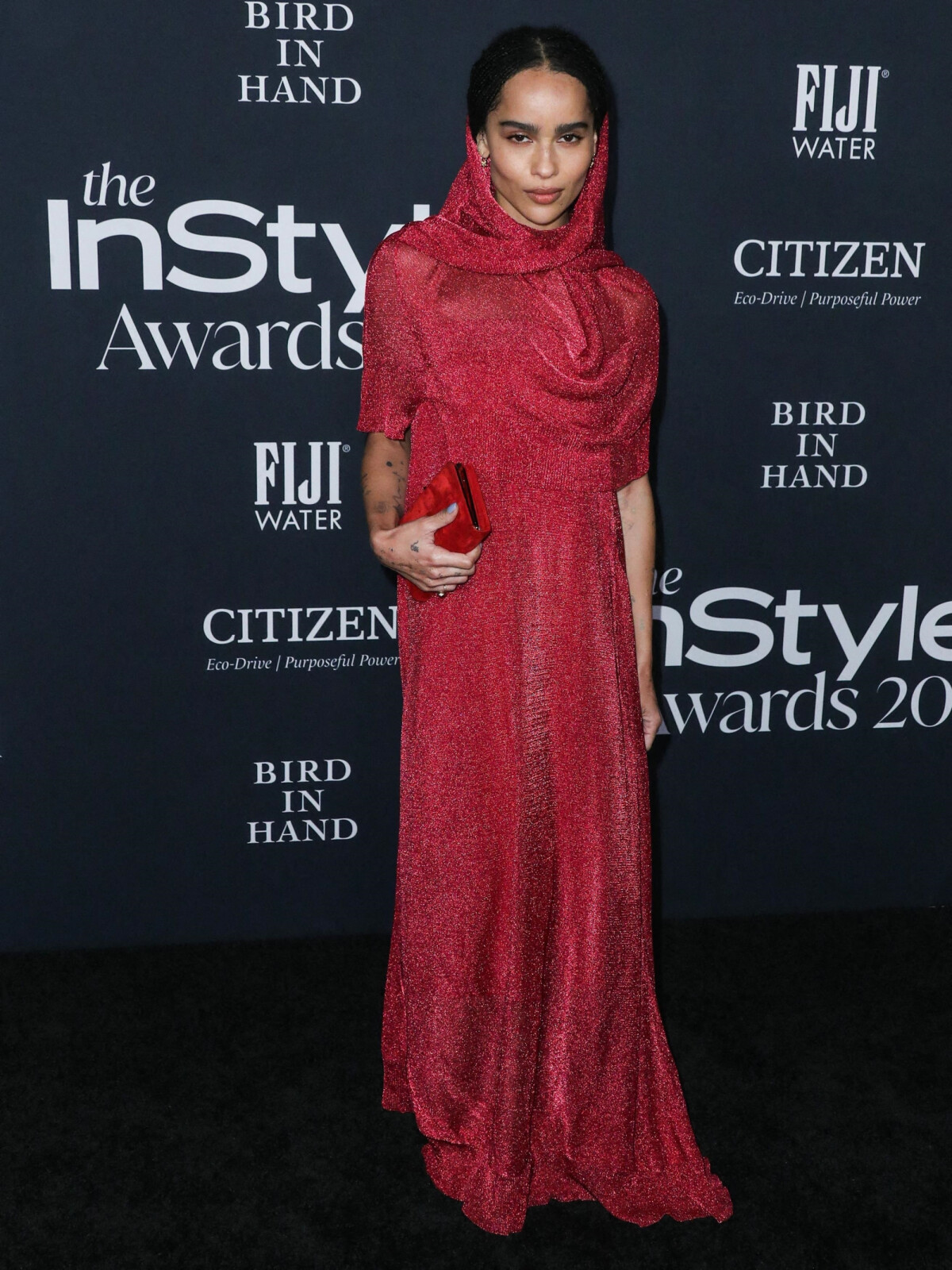 Photo : Zoe Kravitz lors du photocall de la soirée "InStyle Awards 2021 ...