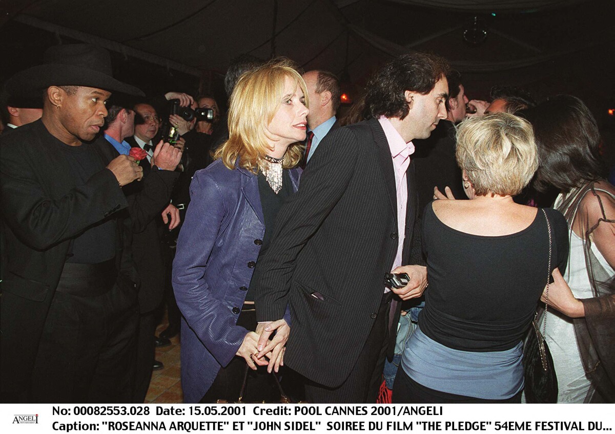 Photo : Rosanna Arquette et son mari John Sidel - Soirée du film "The ...