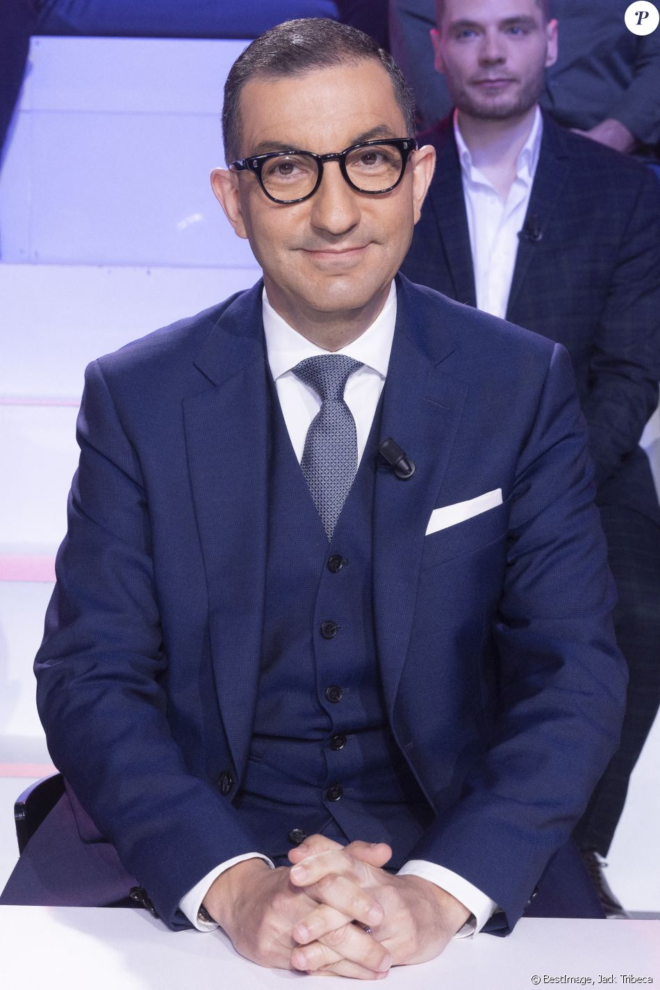 Exclusif - Jean Messiah sur le plateau de l'émission Face à Baba diffusée en direct sur C8 le 16 ...