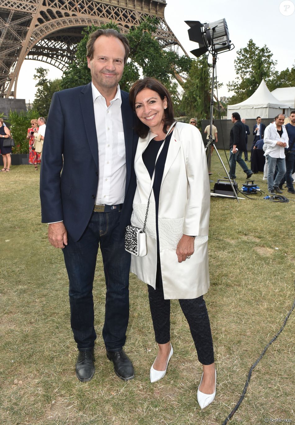 Exclusif - Anne Hidalgo et son mari Jean-Marc Germain - Backstage du ...