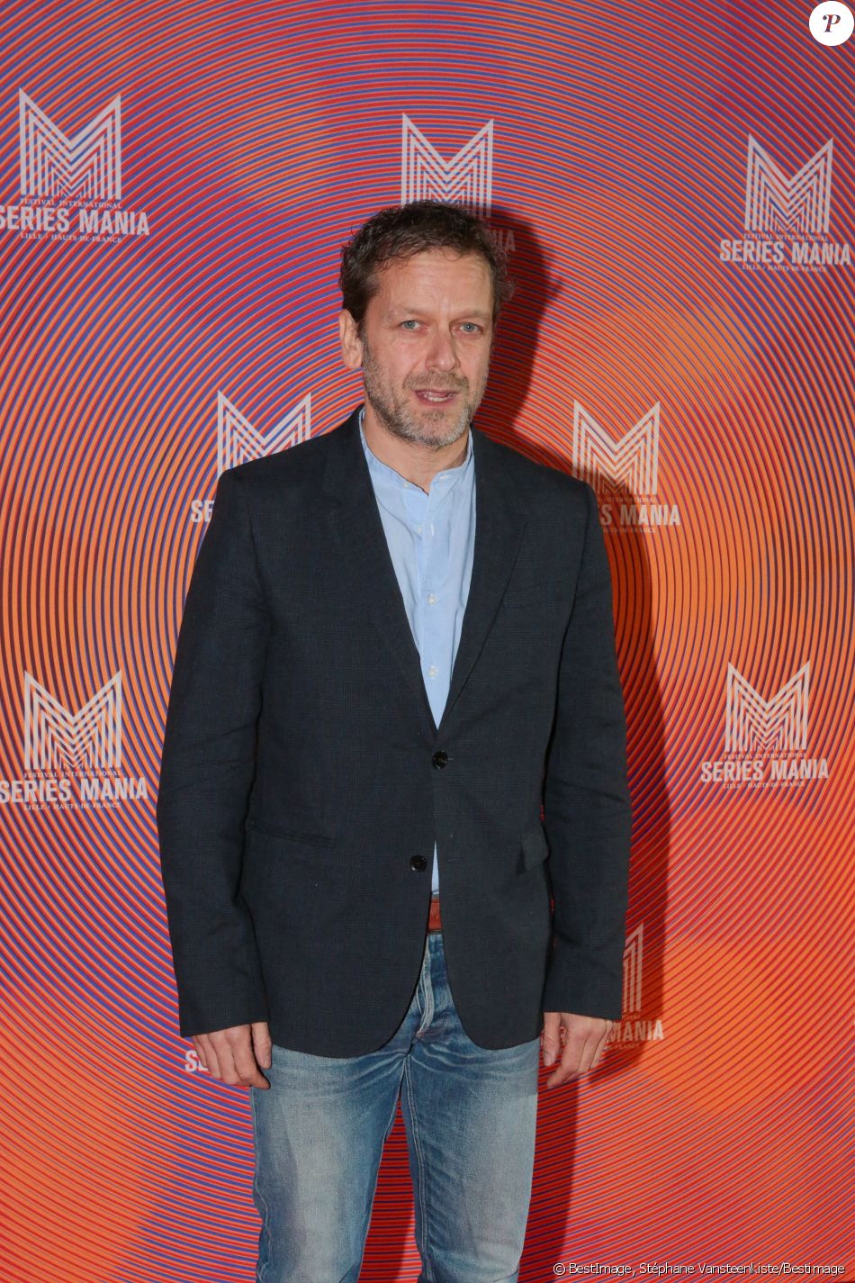 Jonathan Zaccaï lors de la cérémonie d'ouverture du Festival Séries ...
