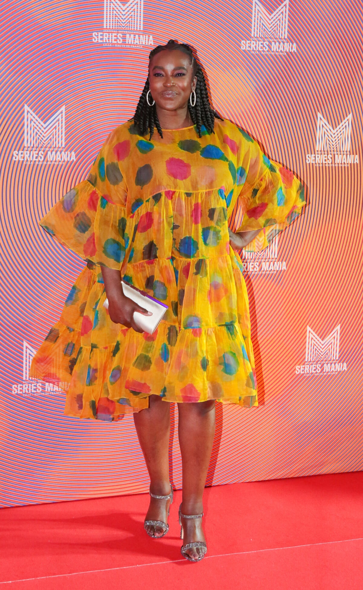 Photo : Wumni Mosaku lors de la cérémonie d'ouverture du Festival ...