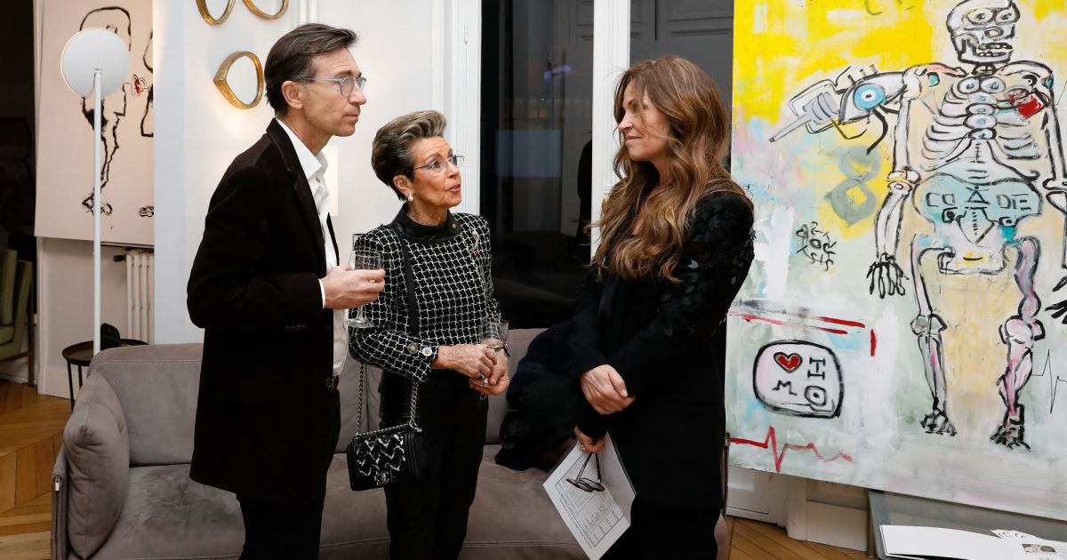 Exclusif - Nathalie Boutot (Femme de P. Sébastien) - Vernissage de l ...