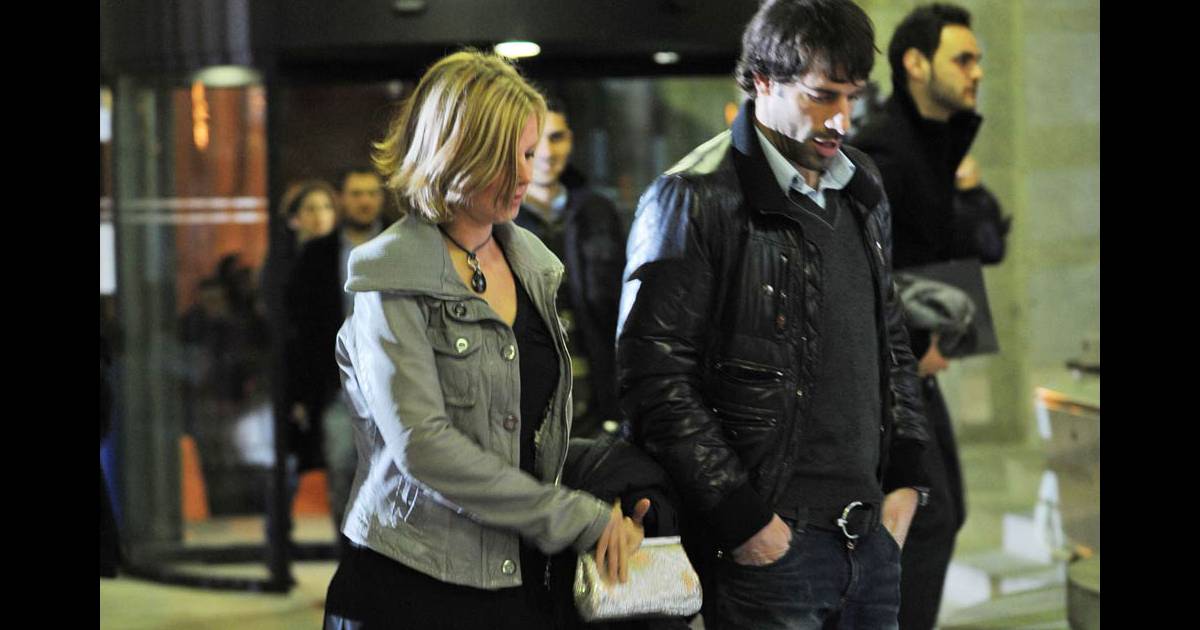 Ruud van Nistelrooy et sa femme, à l'occasion du concert d'Alicia Keys ...
