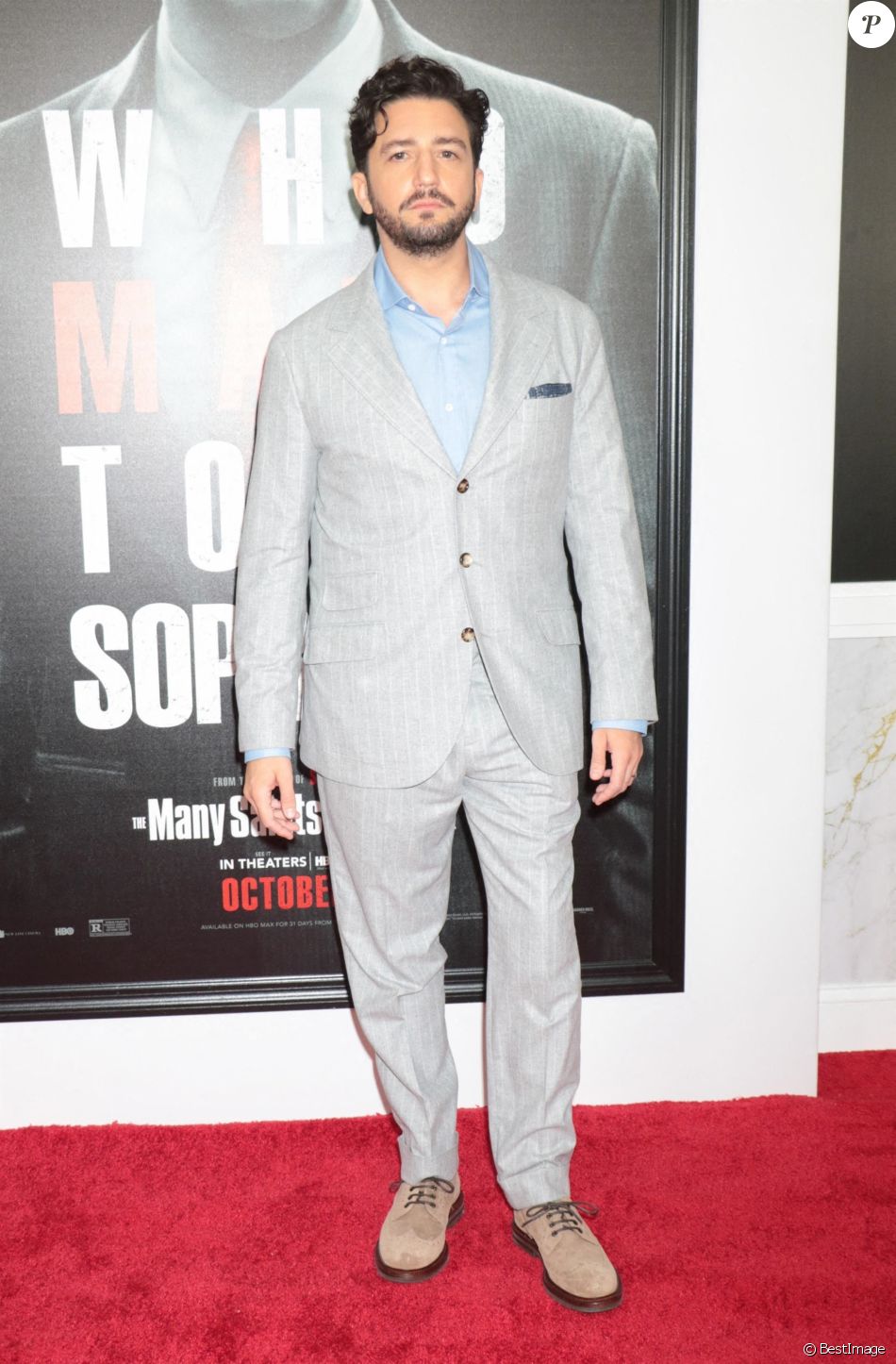 John Magaro - Première du film The Many Saints of Newark à New York le ...