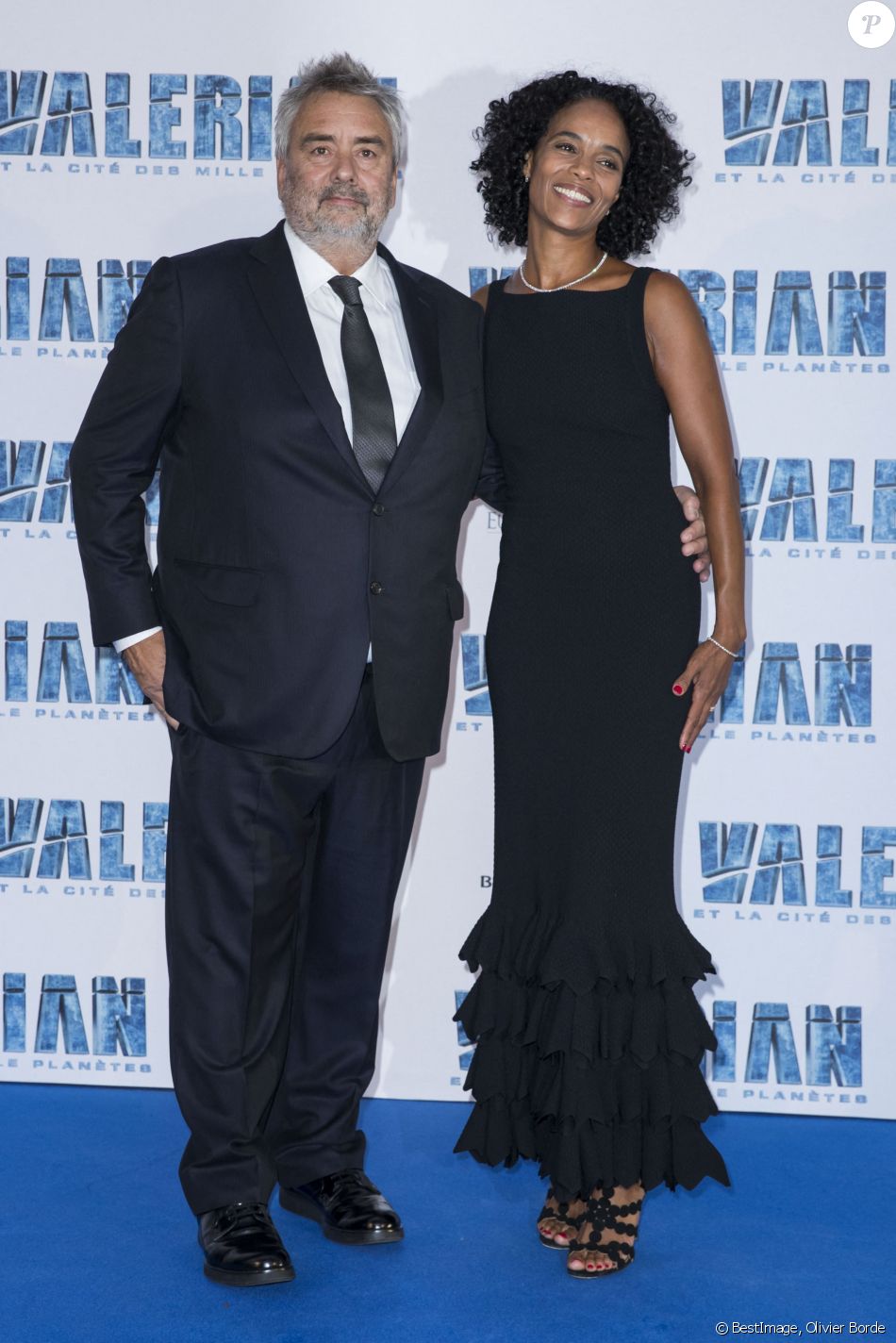 Luc Besson avec sa femme Virginie Besson-Silla - Avant-première du film ...