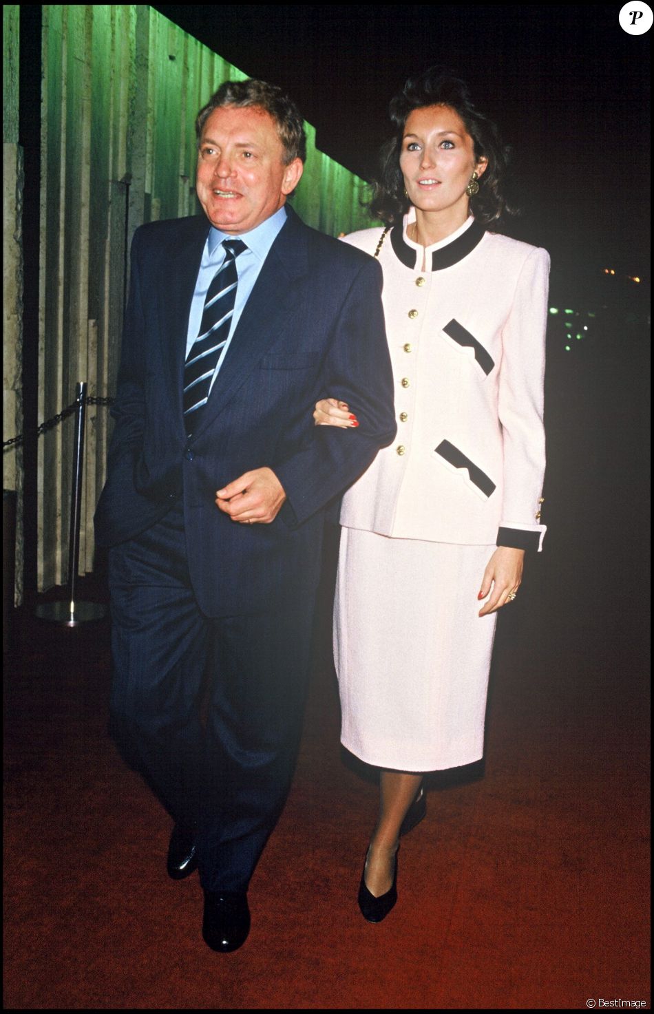 Archives - Jacques Martin et sa femme Cécilia à la soirée des 40 ans du ...