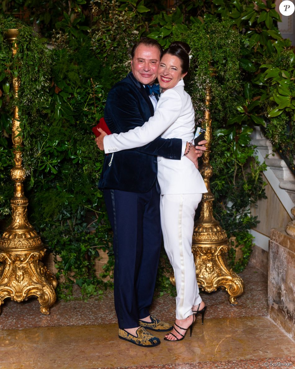 Alessandro Palwer;Veronica Marzotto - Photocall de la soirée de gala ...