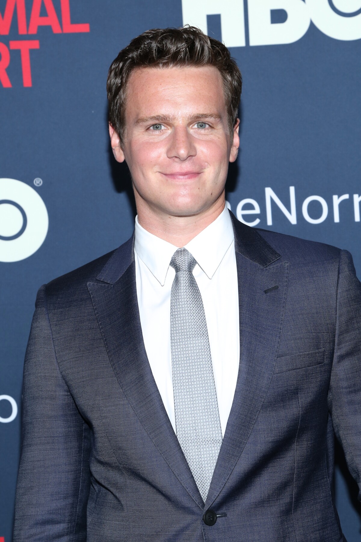 Photo : Jonathan Groff lors de la première du film "The Normal Heart" à ...