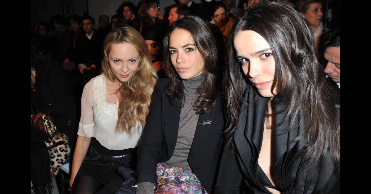 Béatrice Rosen, Mélissa Mars et Bérénice Bejo au défilé Stéphane ...