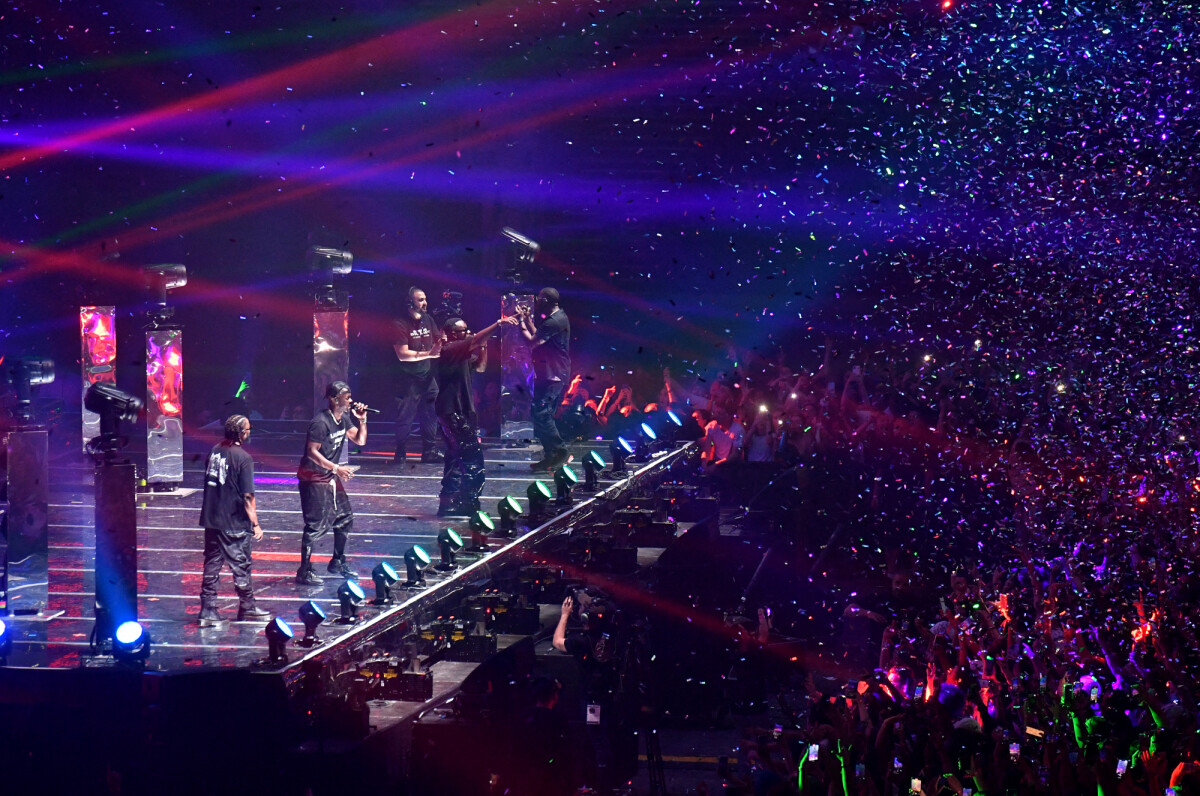 Photo : Exclusif - Les membres du groupe de hip-hop français Sexion d ...