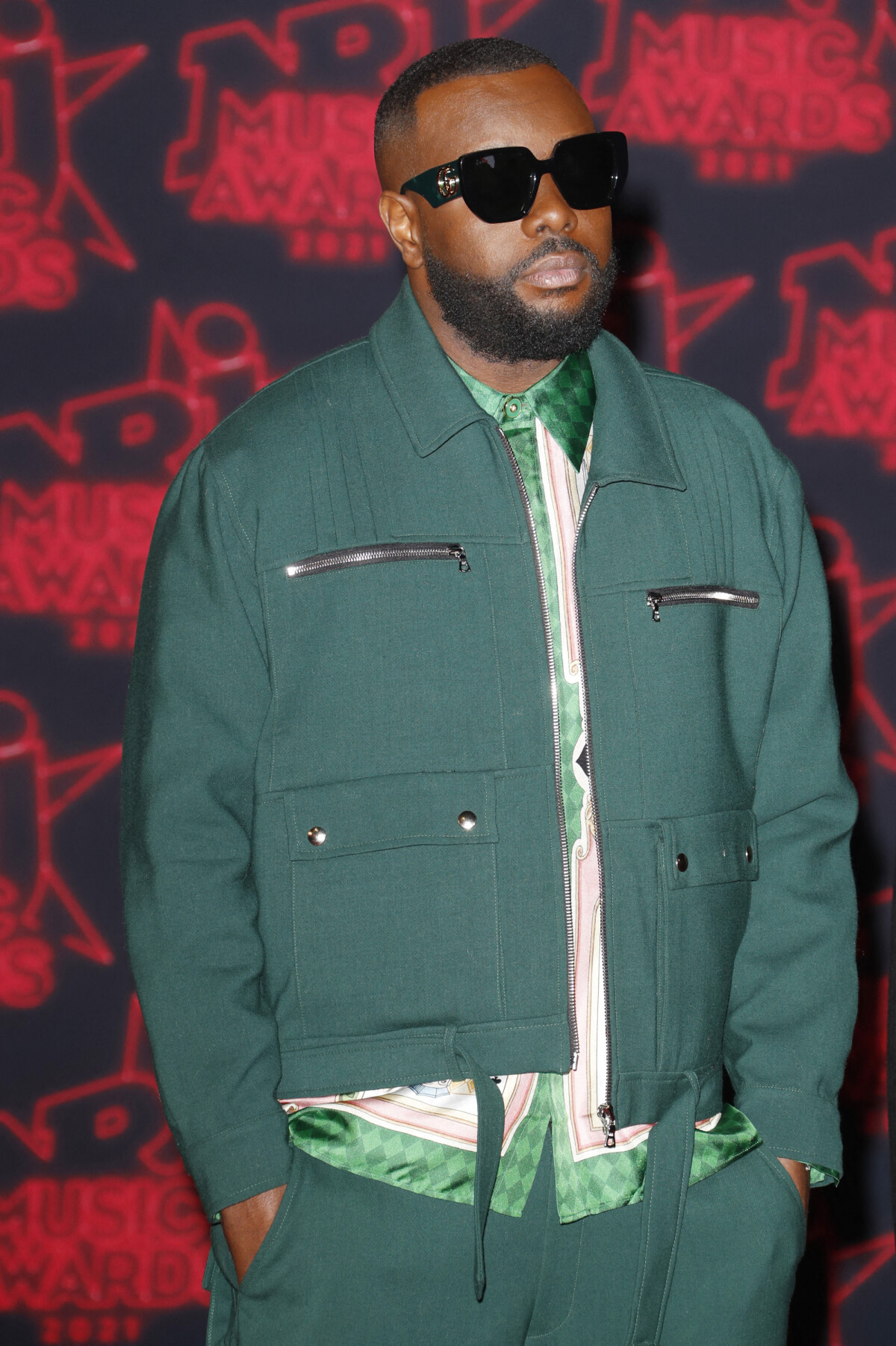 Photo : Gims lors de la 23ème édition des NRJ Music Awards 2021 au ...