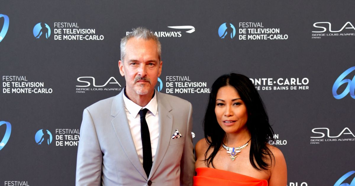 Anggun et son mari Christian Kretschmar lors de la soirée d'ouverture ...