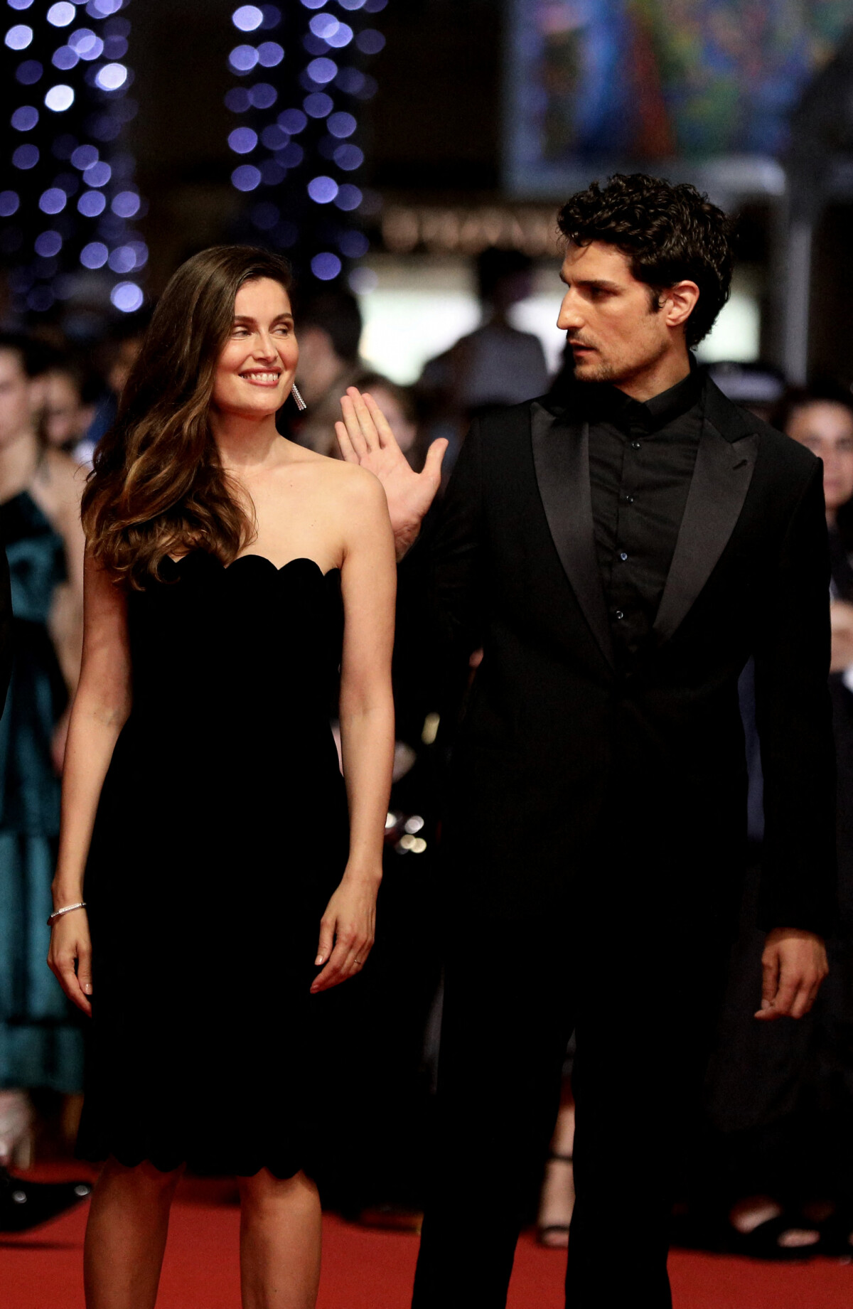 Photo : Laetitia Casta et son mari Louis Garrel - Montée des marches du ...
