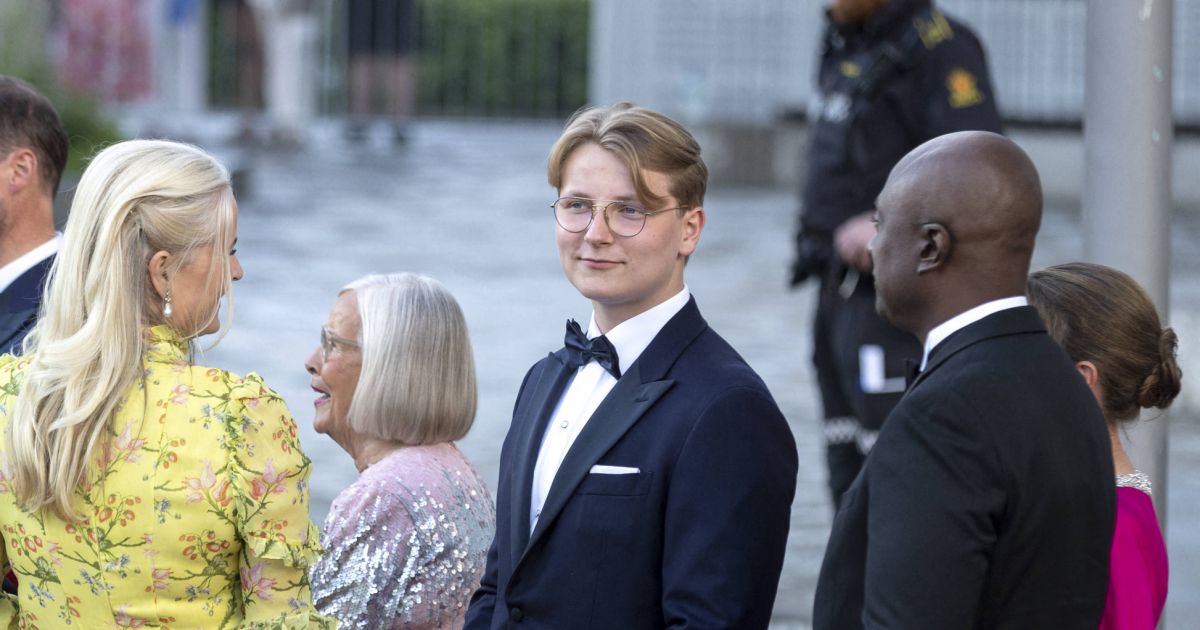 La princesse Mette Marit de Norvège, Marit Tjessem, la mère de la ...