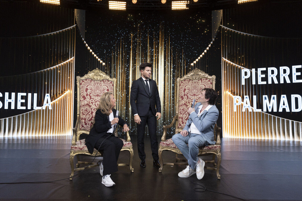 Photo : Exclusif - Sheila, Vincent Niclo, Pierre Palmade - Tournage de ...