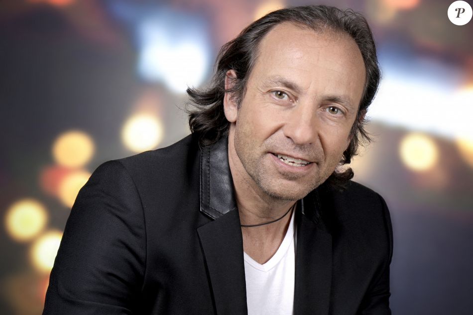 Portrait de Philippe Candeloro lors de l'enregistrement de l'émission ...