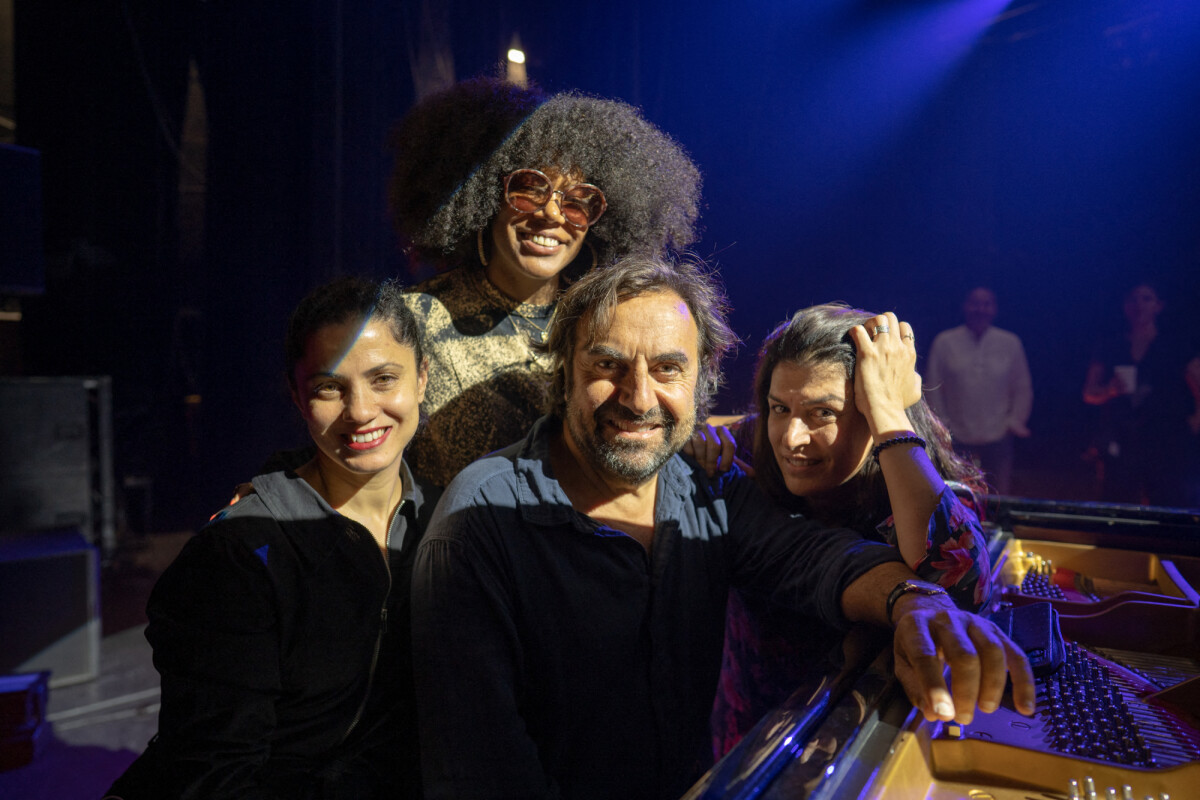 Photo : China Moses, André Manoukian, Elise Boghossian (fondatrice de ...