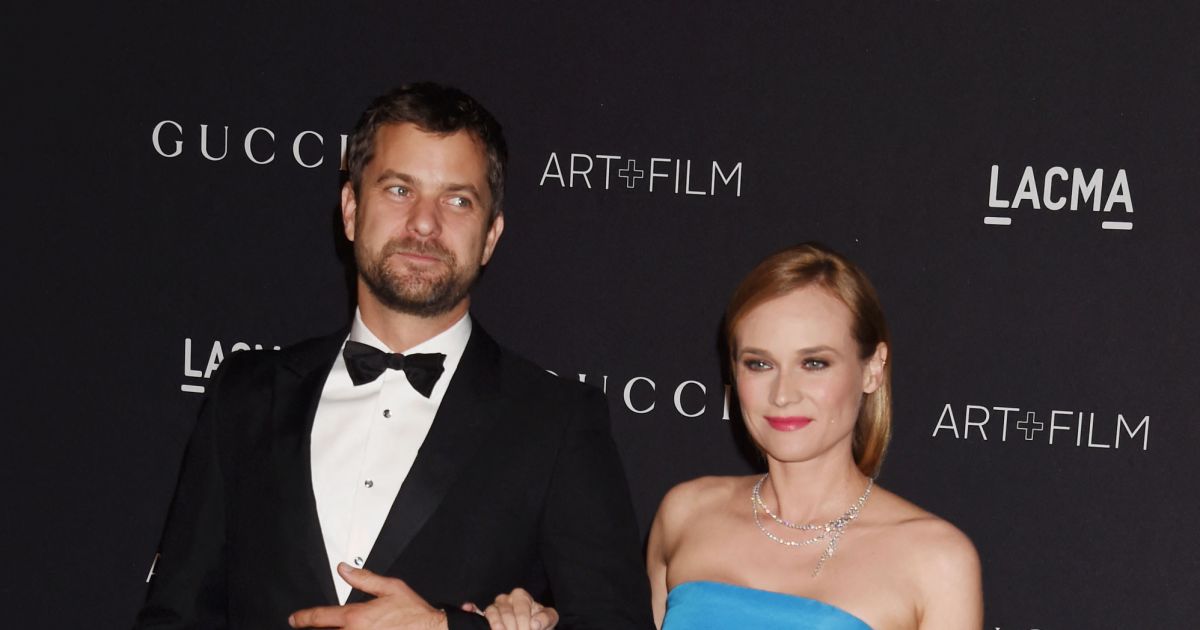 Joshua Jackson et sa compagne Diane Kruger lors du Gala The LACMA 2015 ...