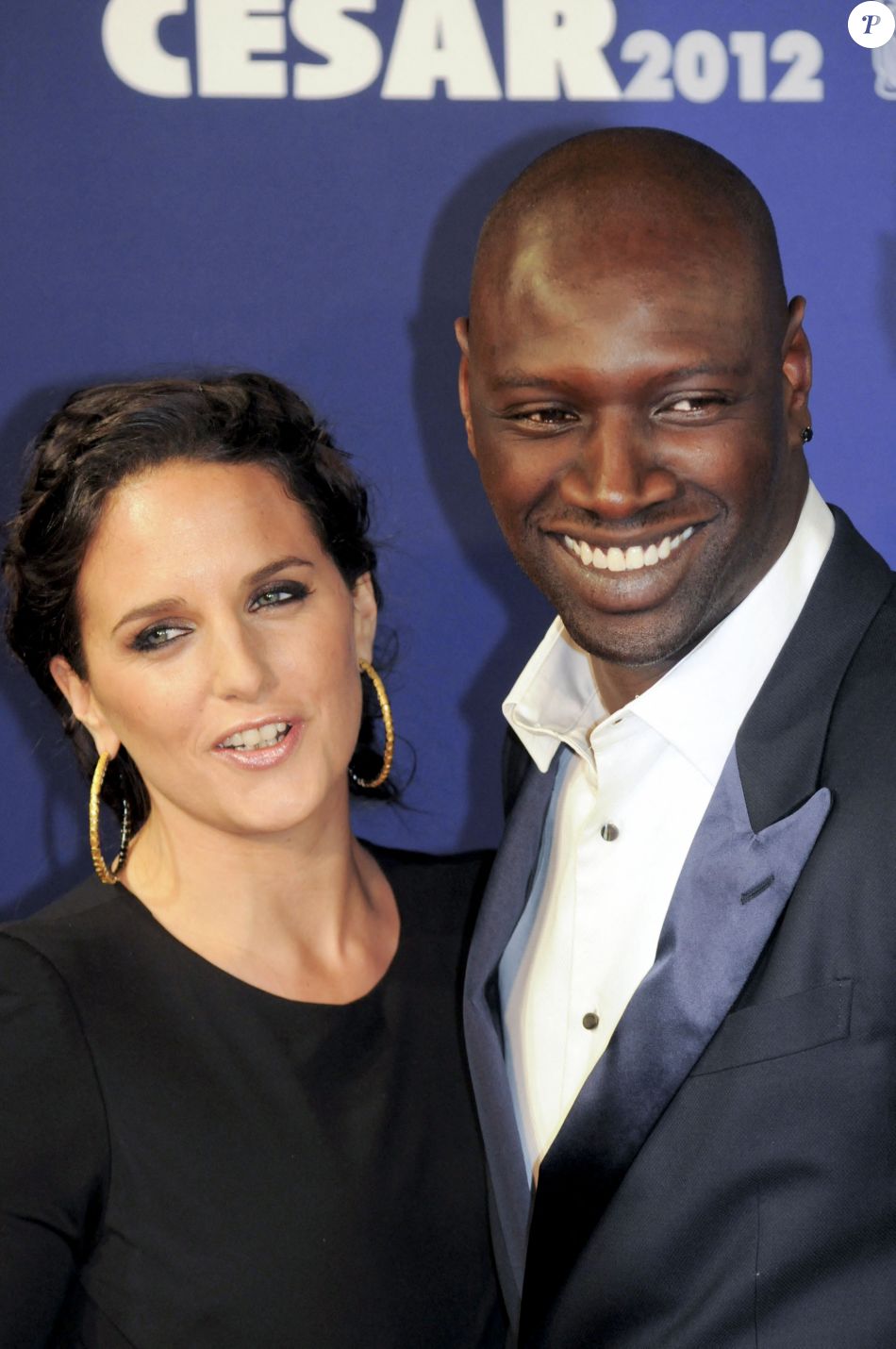 Omar Sy et Helene Sy aux Césars - Arrivées tapis rouge - Purepeople