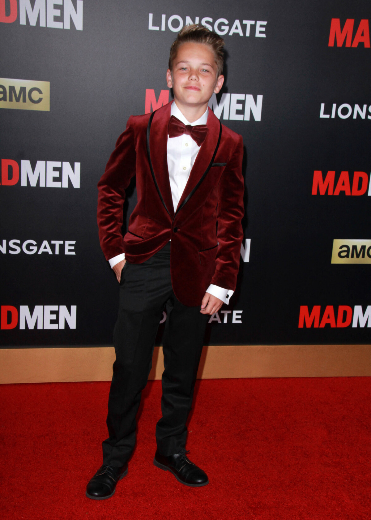 Photo : Mason Vale Cotton au gala "Mad Men Black & Red" à Los Angeles ...