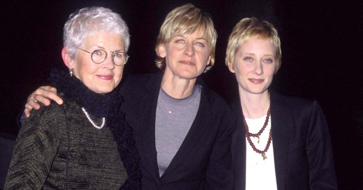 Ellen DeGeneres, sa mère Betty et Anne Heche, Campagne Gala des Droits ...