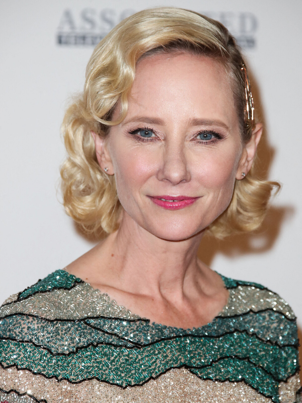 Photo : Anne Heche en avril 2018. - Purepeople