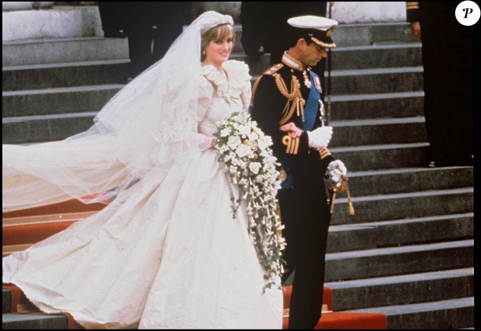 Mariage de Lady Diana et du prince Charles en 1981 - Purepeople