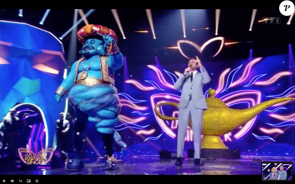 Le Génie dans Mask Singer sur TF1 - Purepeople