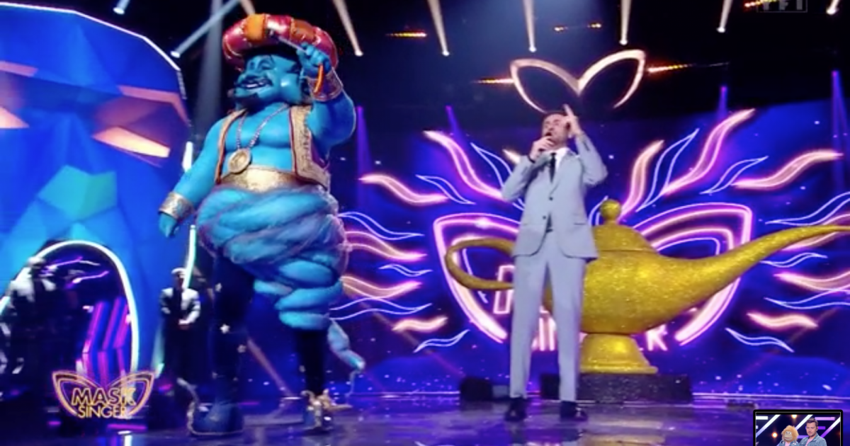 Le Génie dans Mask Singer sur TF1 - Purepeople