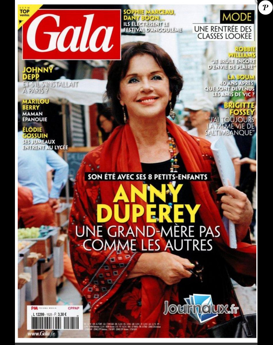 Anny Duperey pas "une grand-mère joueuse", rares confidences sur sa ...