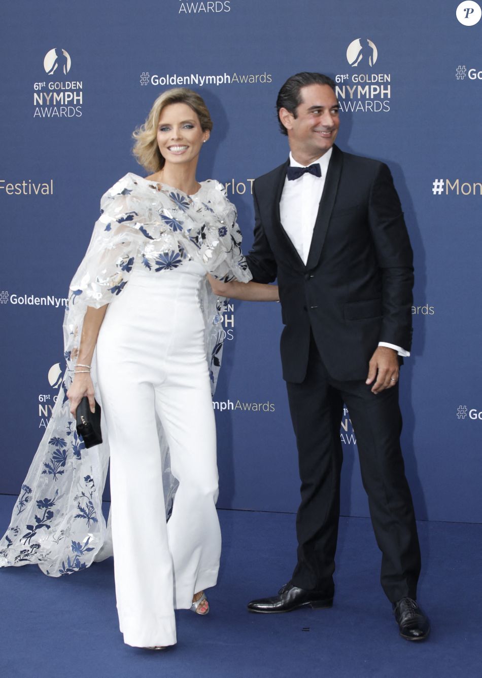 Sylvie Tellier et son mari Laurent Schenten - Cérémonie de clôture du ...