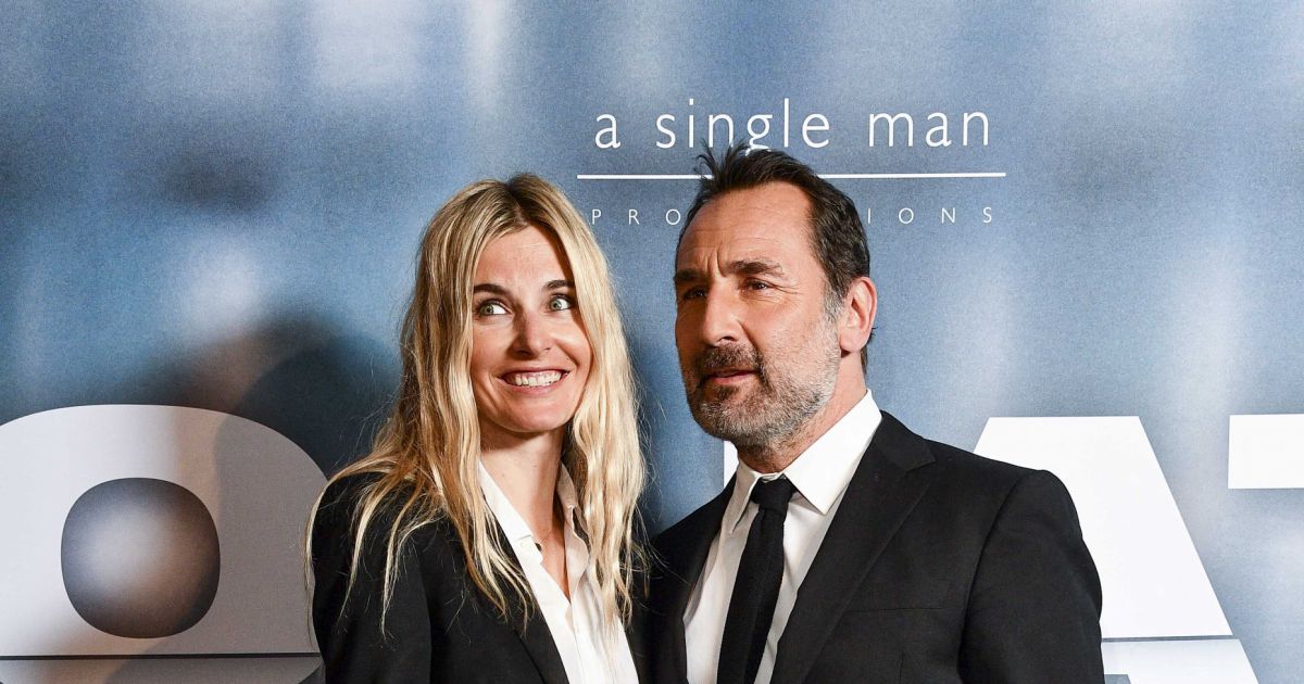 Gilles Lellouche et sa compagne Alizée Guinochet à la première du film ...