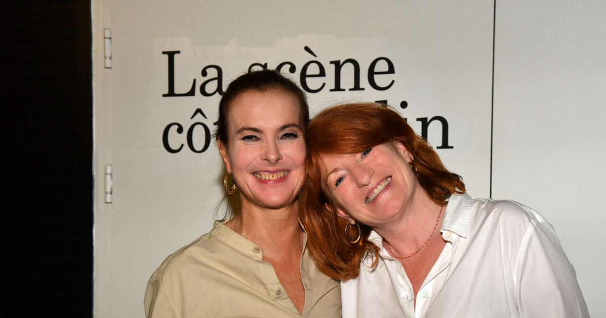 Exclusif - Muriel Mayette-Holtz et Carole Bouquet durant l'inauguration ...
