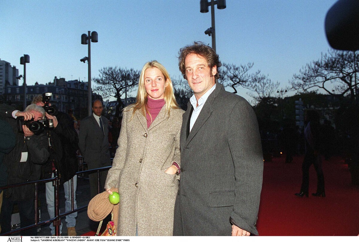 Photo : Sandrine Kiberlain et Vincent Lindon - Première du film "Jeanne ...