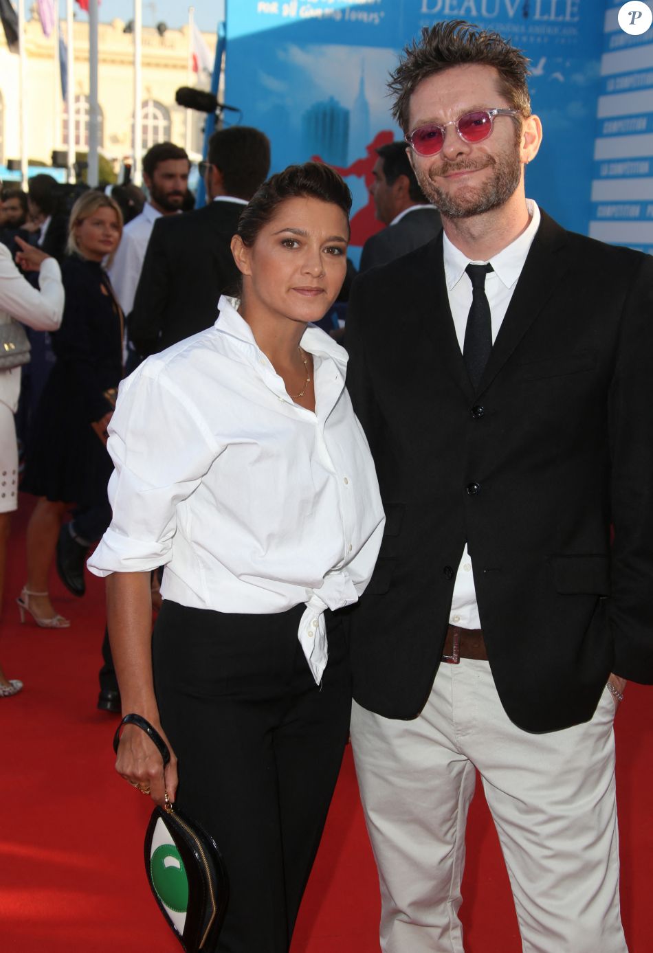 Emma De Caunes et son mari Jamie Hewlett - Tapis rouge avant la ...