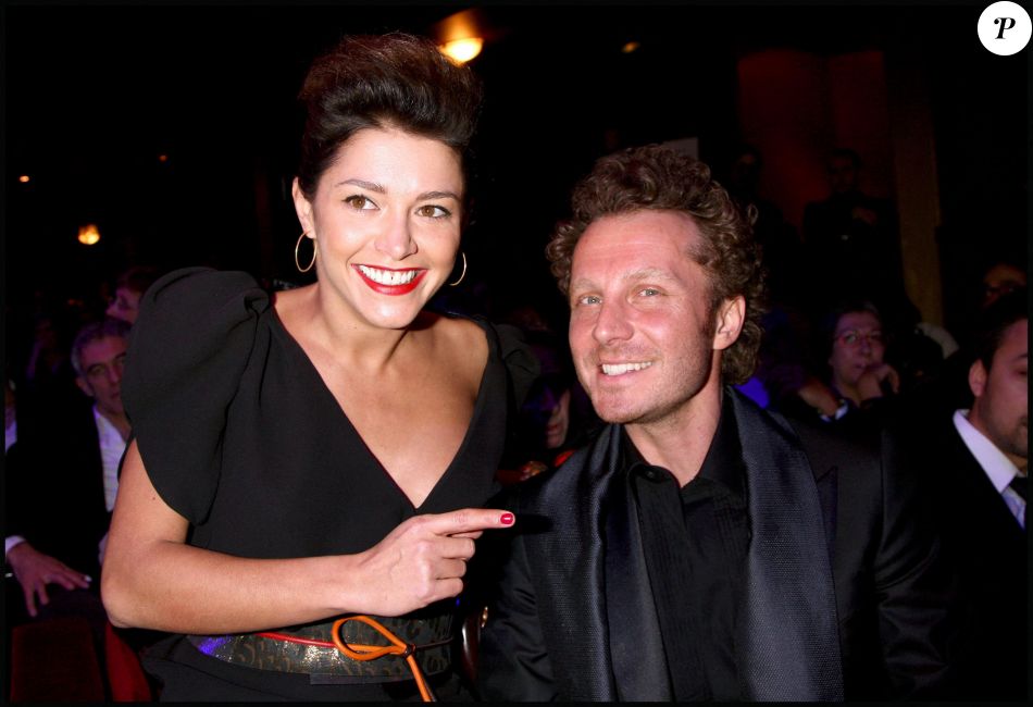 Emma de Caunes et Sinclair lors des César 2009 - Purepeople