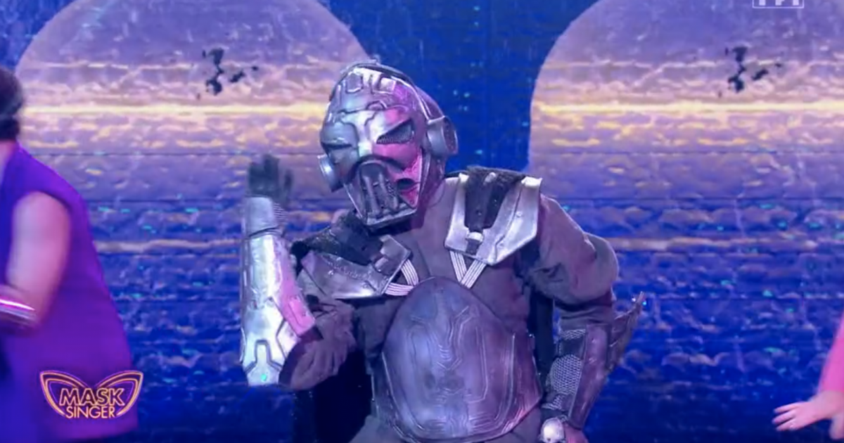 Le Chevalier dans Mask Singer 4 - TF1 - Purepeople