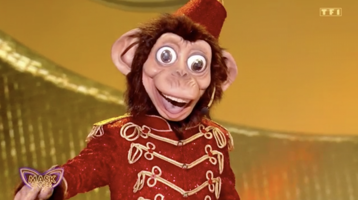 Photo : Le Singe, personnage de la quatrième saison de "Mask Singer ...