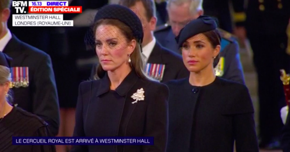 Kate Middleton et Meghan Markle : Révérences et émotion face au ...