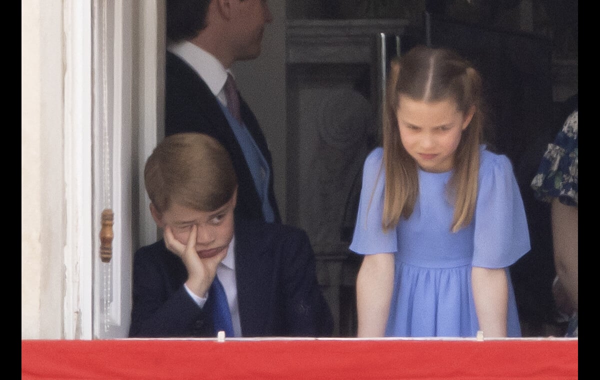 Photo : Le prince George de Cambridge et la princesse Charlotte - Les ...