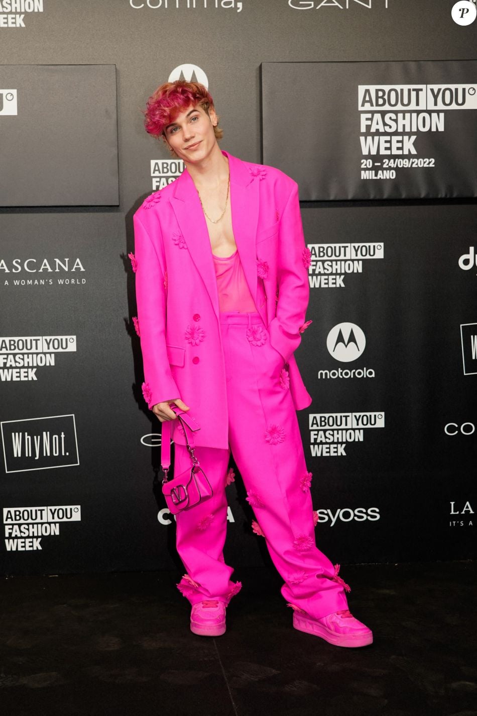 Nicky Champa - Photocall du défilé About You lors de la fashion week ...
