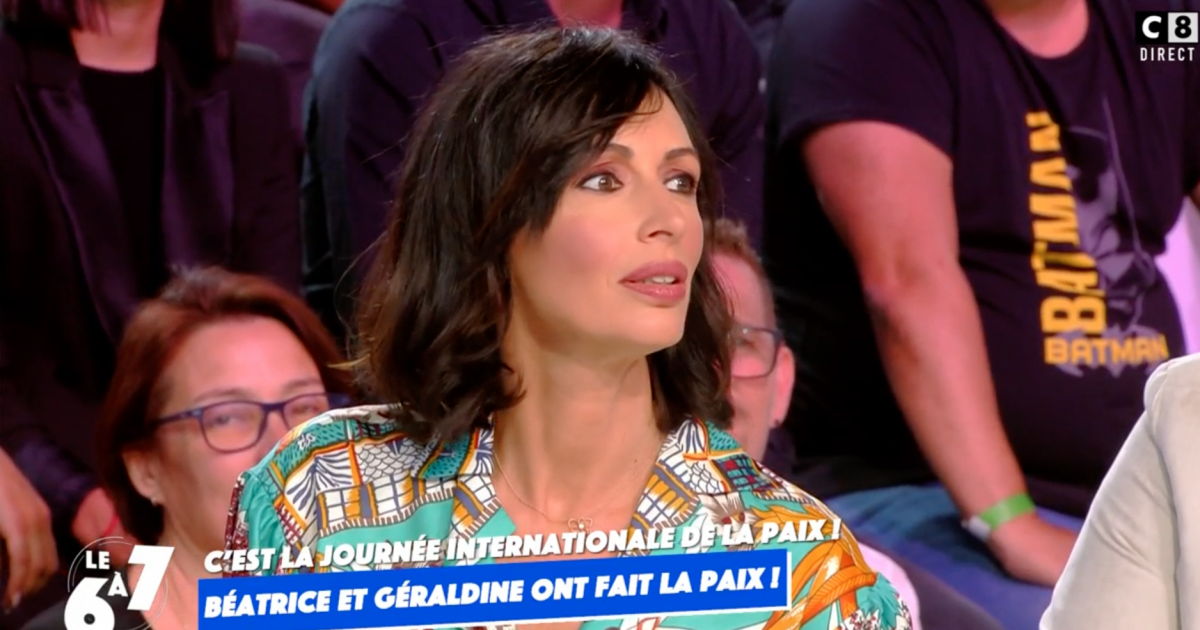 Touche pas à mon poste : Géraldine Maillet embrasse une autre chroniqueuse, et ce n'était pas la ...
