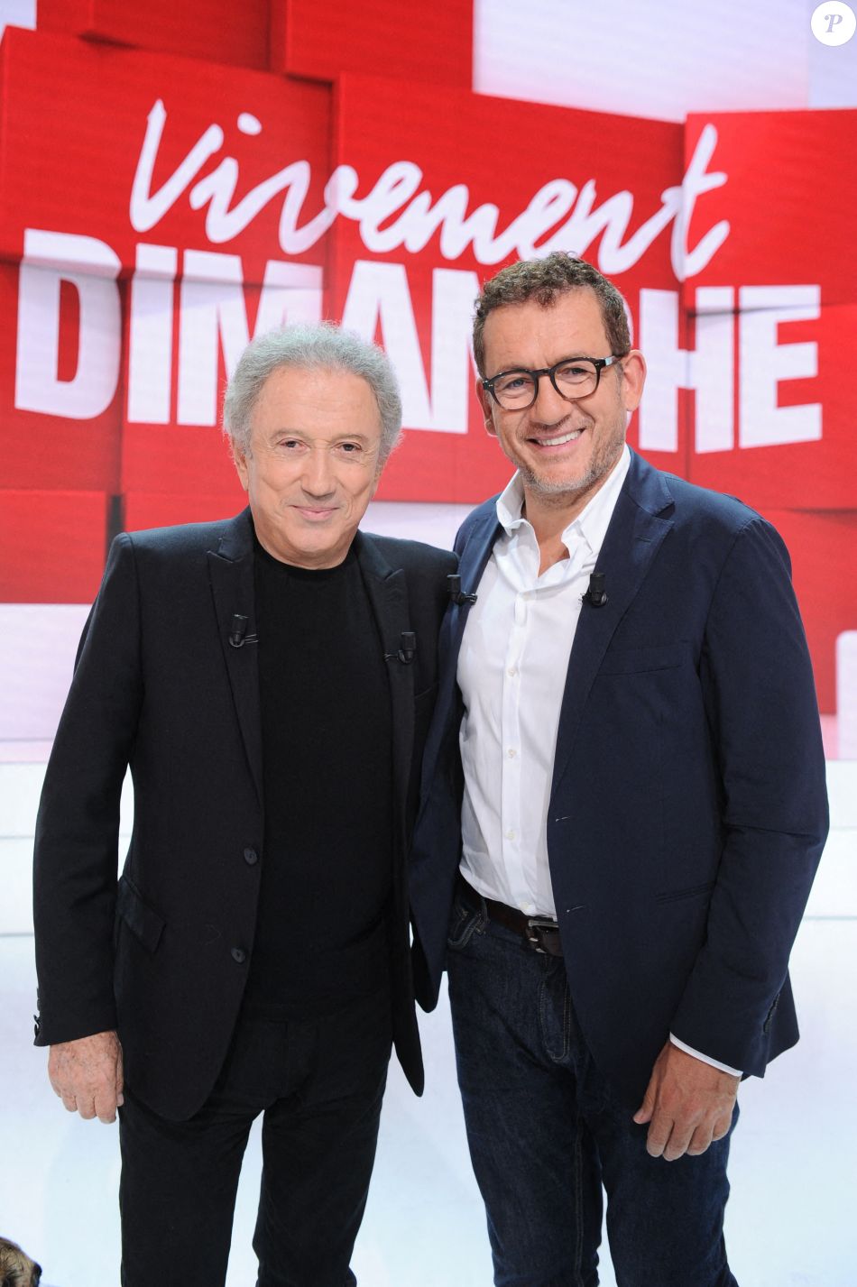 Exclusif - Michel Drucker et Dany Boon - Enregistrement de l'émission ...