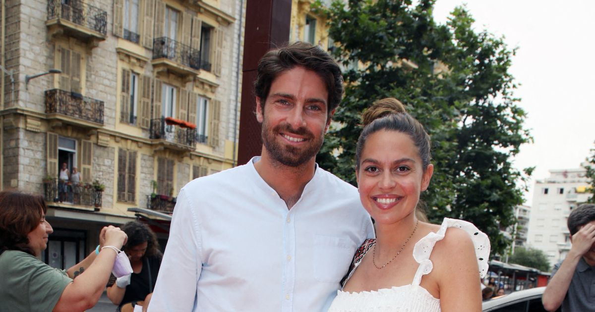 Tom Leeb et sa soeur Elsa Leeb (enceinte) à la première du film Boite ...