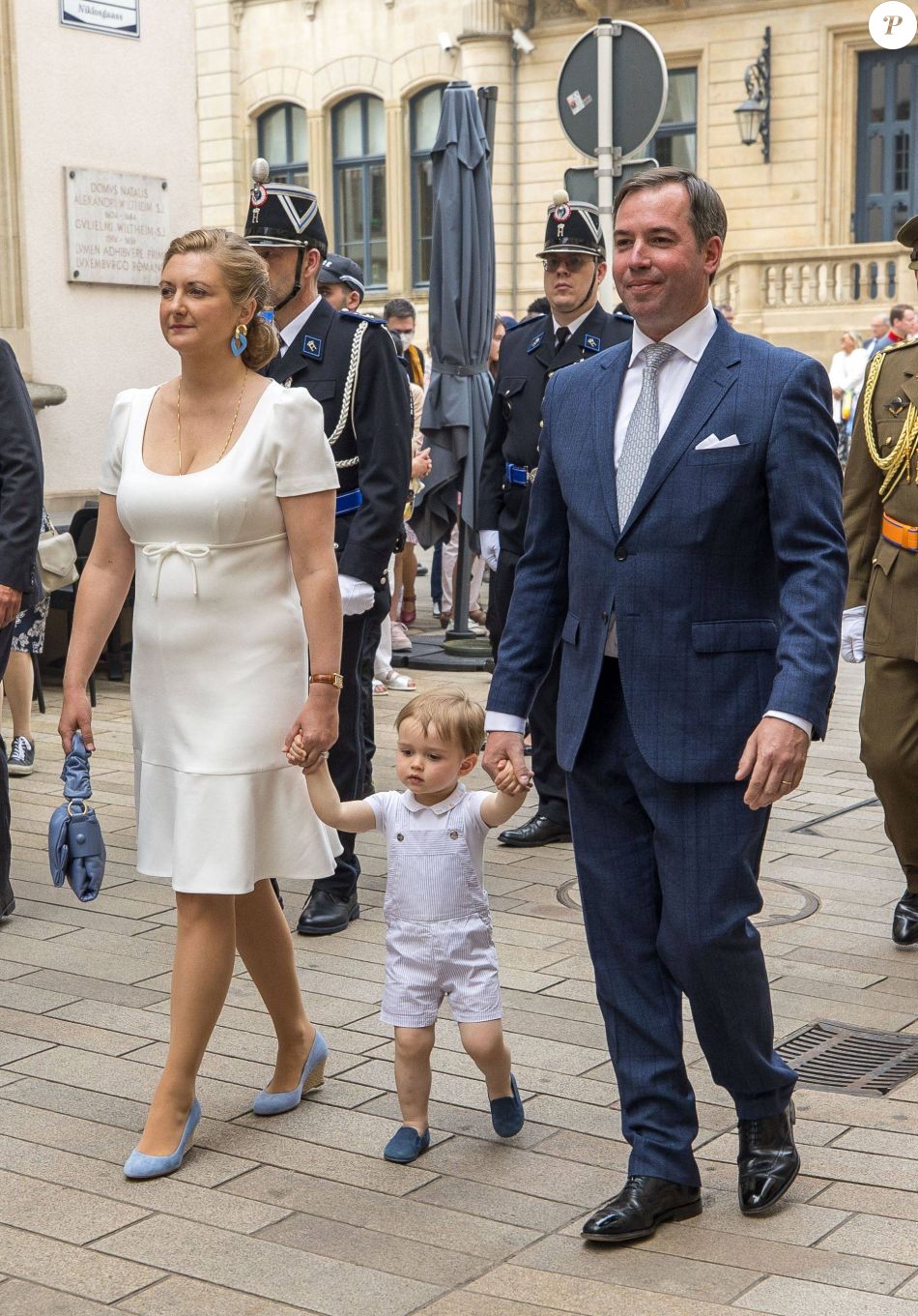Le prince Guillaume, grand-duc héritier de Luxembourg, La comtesse ...